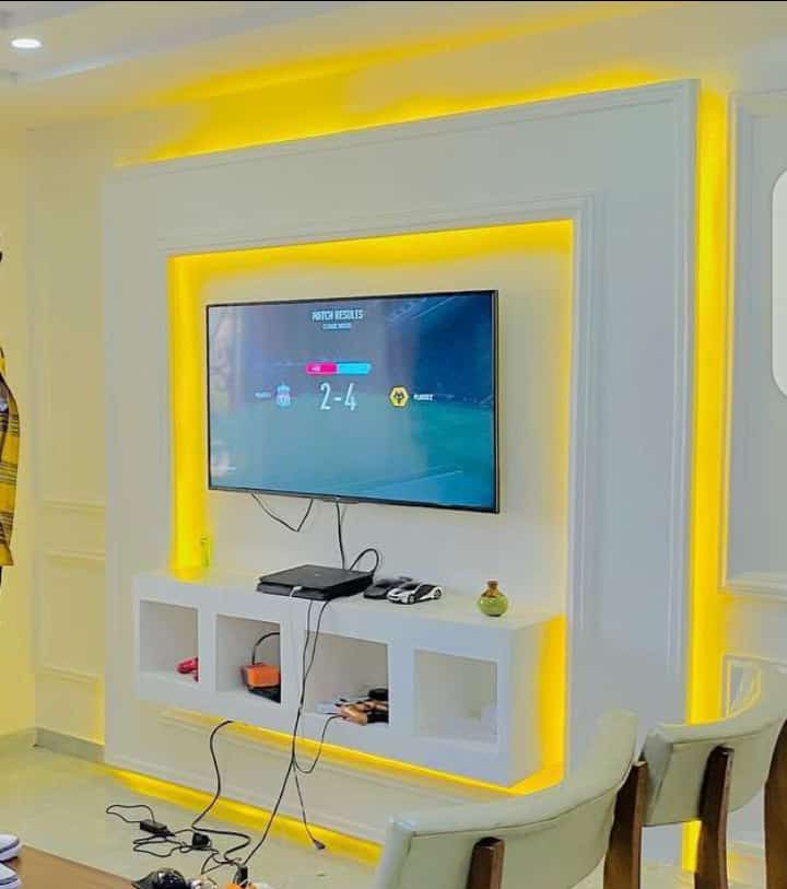 Pop ceiling and decorative - Orange interiors Nigeria